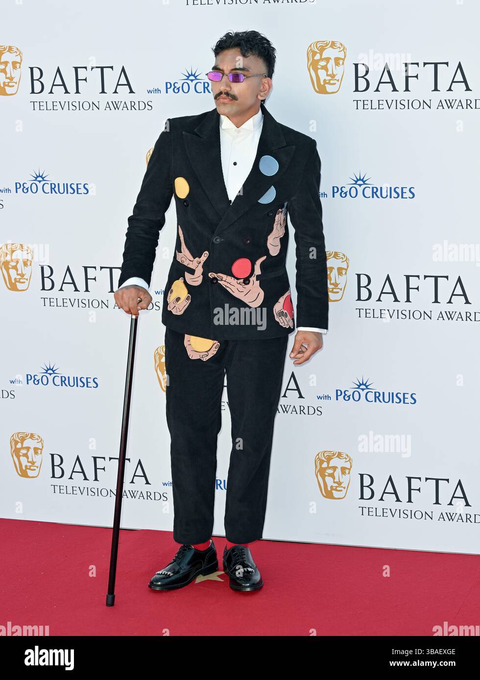 London, UK. 11th May, 2025. Nabhaan Rizwan arriving at the BAFTA ...