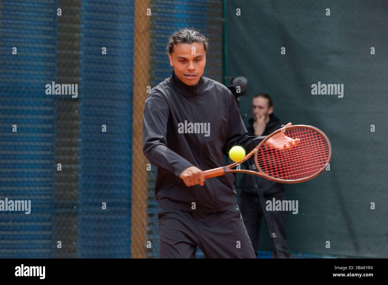 Paris, France. 12th May, 2025. Zakari Kunakey attends the Launch of ...
