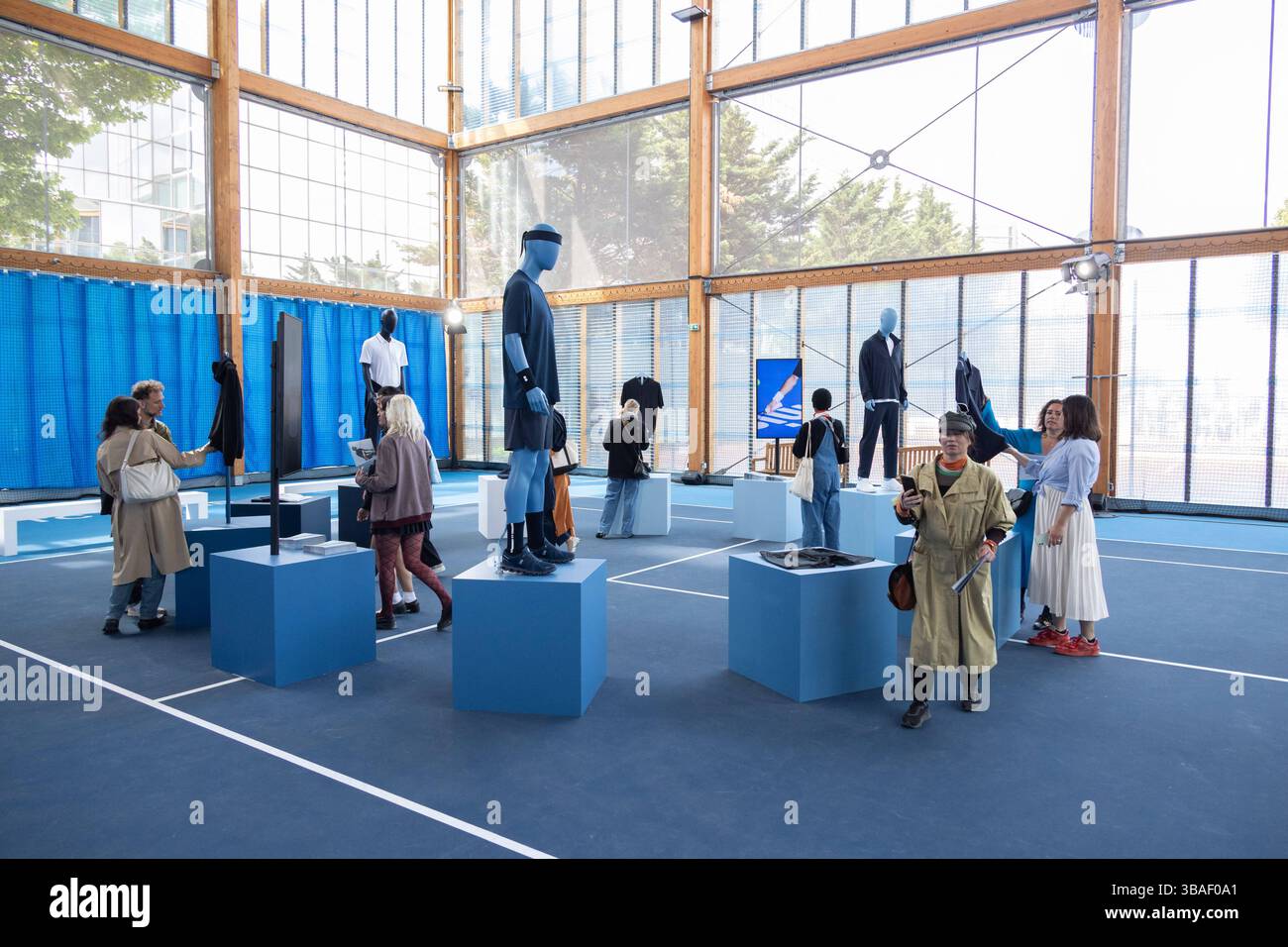 Paris, France. 12th May, 2025. The Launch of UNIQLO Spring-Summer 2025 ...