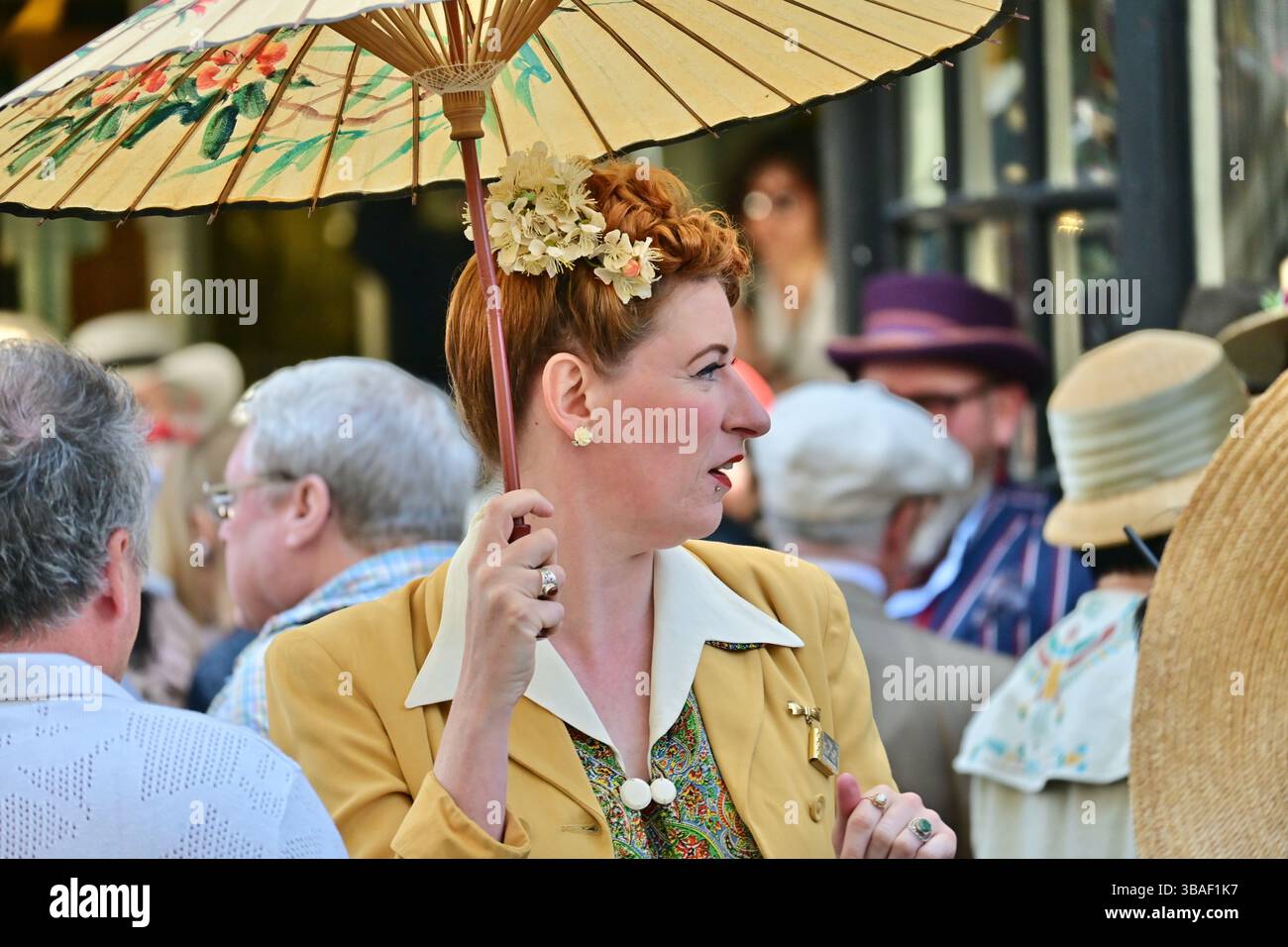 Participants in The Grand Flaneur Walk-2025, London, UK Stock Photo - Alamy