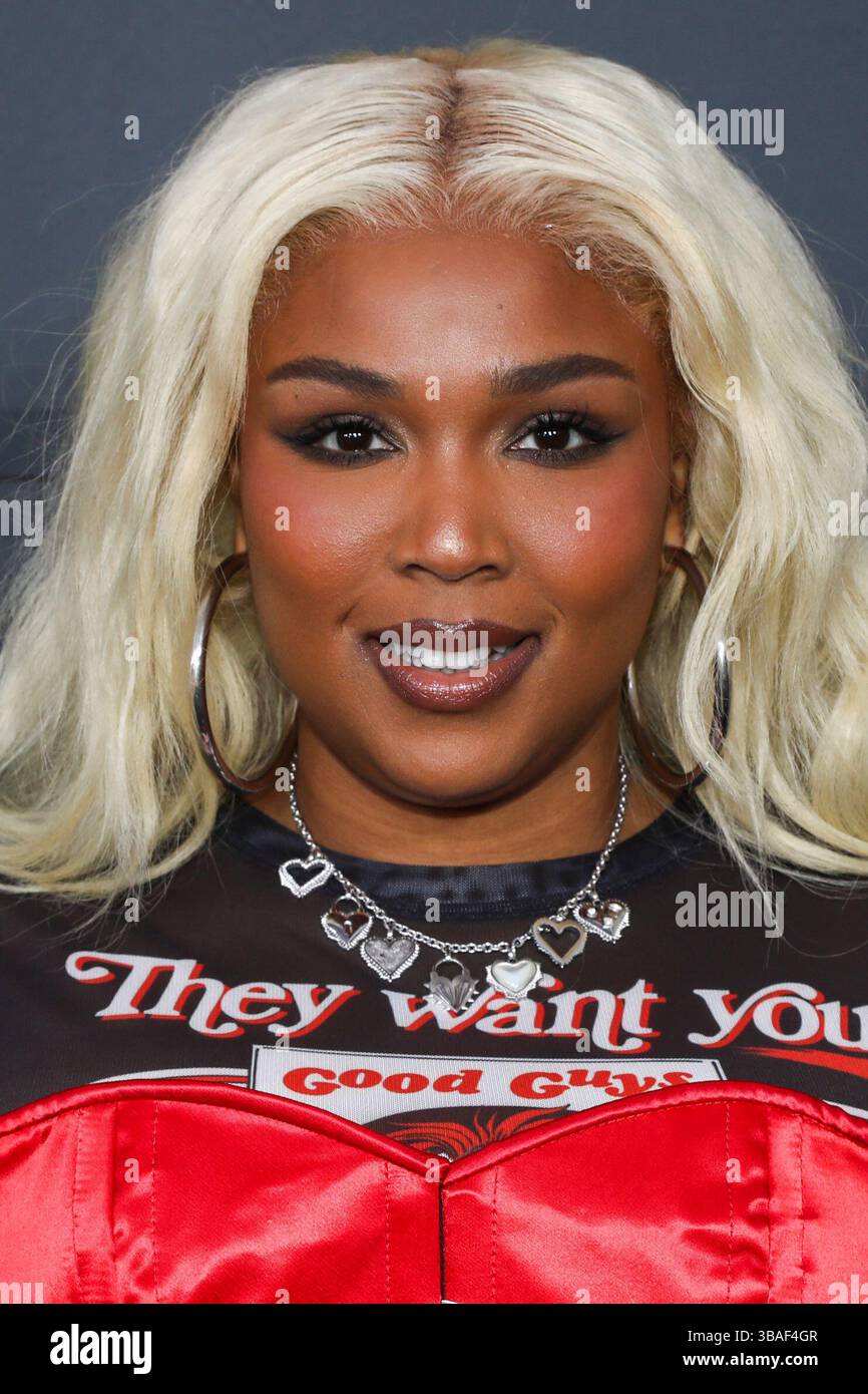 Lizzo attends the Amazon Upfront at the Beacon Theatre on Monday, May ...