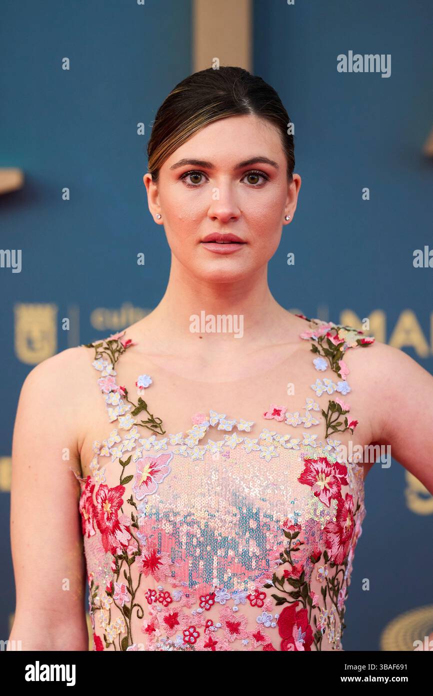 Madrid. Spain. 20250512, Yulia Rose attends Talia Awards 2025 red carpet at Fernando Fernan ...