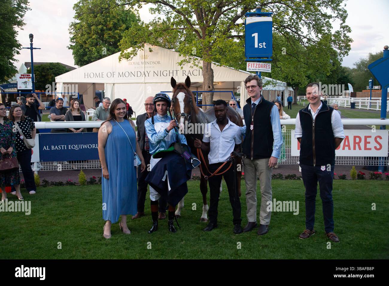 Windsor, Berkshire, UK. 12th May, 2025. Horse MAN OF LA MANCHA ridden by jockey Rossa Ryan wins ...