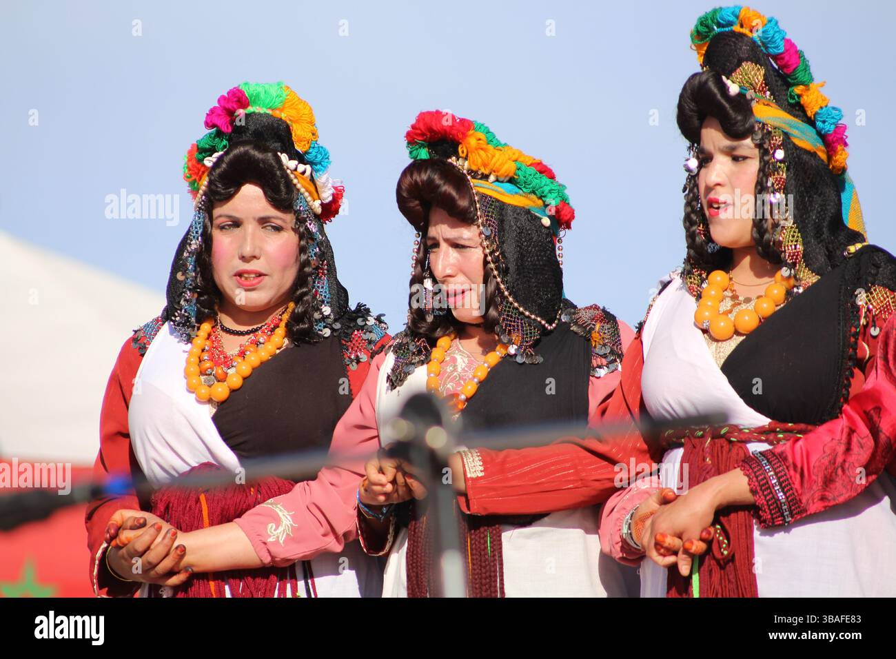 Kelaat Mgouna - Morocco. 05-05-2025. Moroccan Berber women dancing and ...
