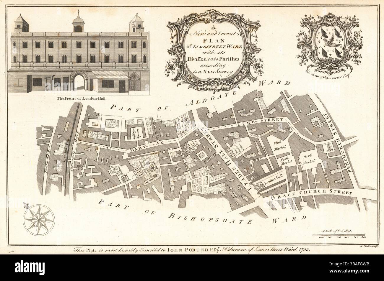 Breadstreet Ward and Cordwainers Ward with their Divisions into ...