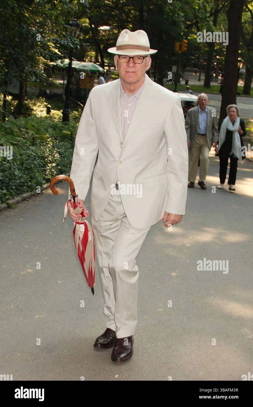 Steve Martin attends the opening night of Shakespeare in the Park’s ...