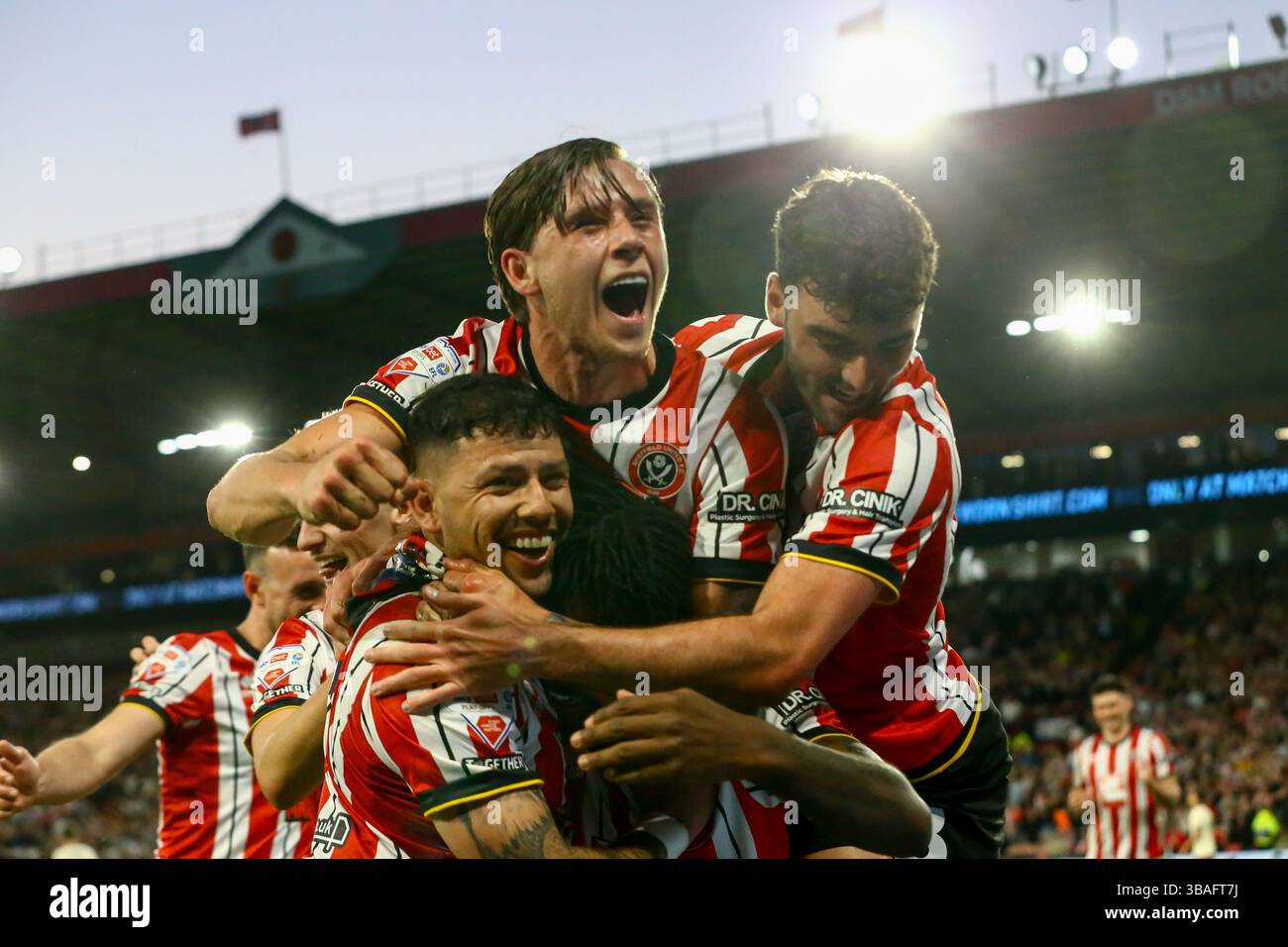 Bramall Lane, Sheffield, England - 12th May 2025 Goalscorer Gustavo ...