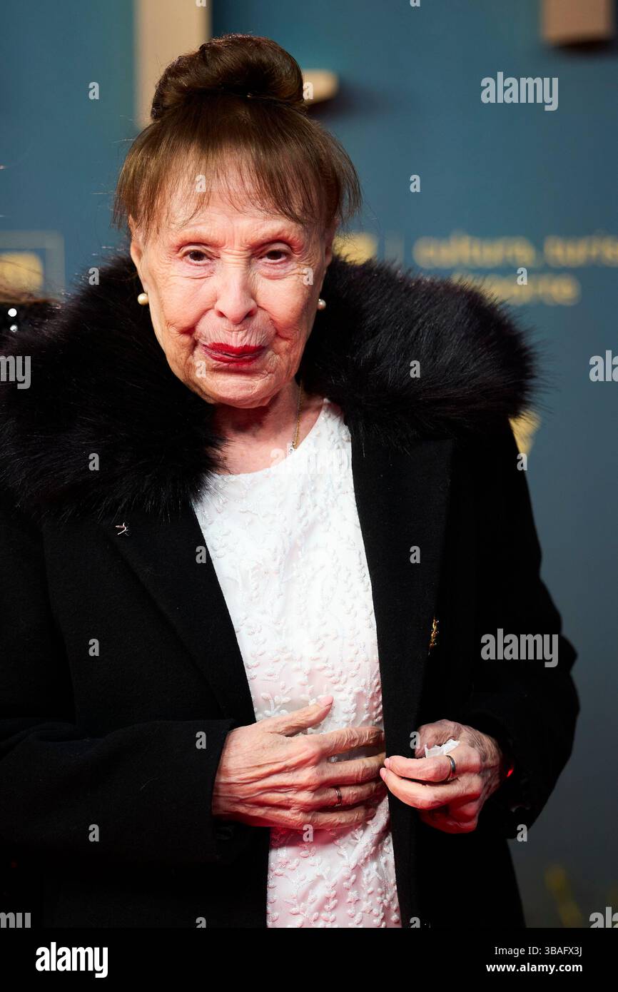 Gemma Cuervo attends Talia Awards 2025 red carpet at Fernando Fernan ...