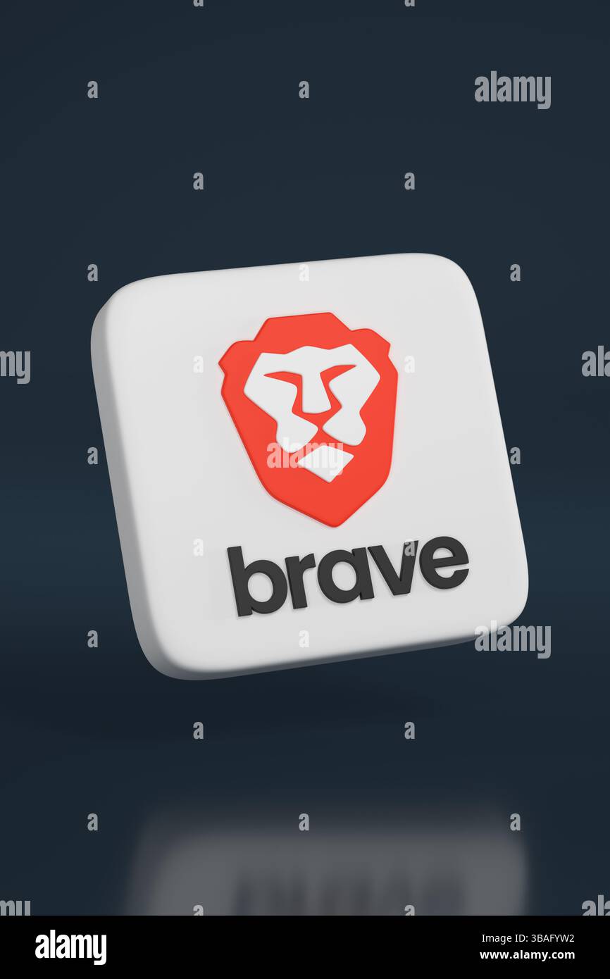 Buenos Aires, Argentina - May 3rd, 2025: Bave logo in three dimensions ...