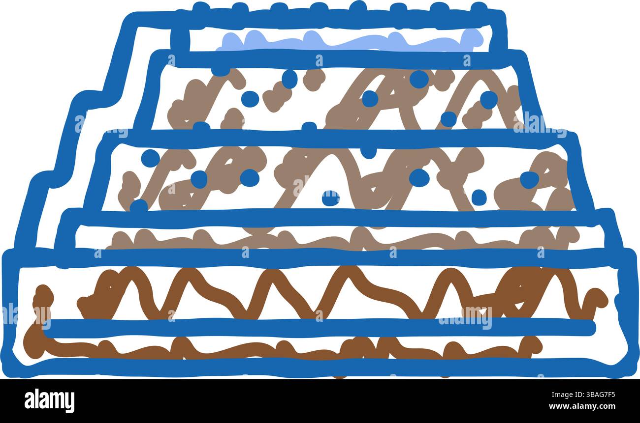 removing copper from oxide ore icon doodle illustration Stock Vector ...