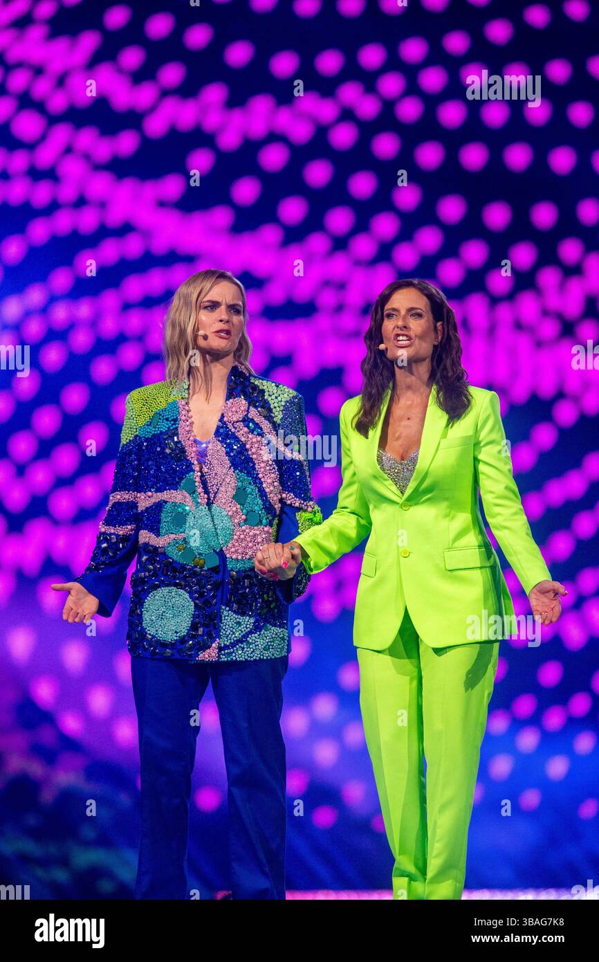 Live Music Show - Eurovision Song Contest - Dress Rehearsal Sandra ...