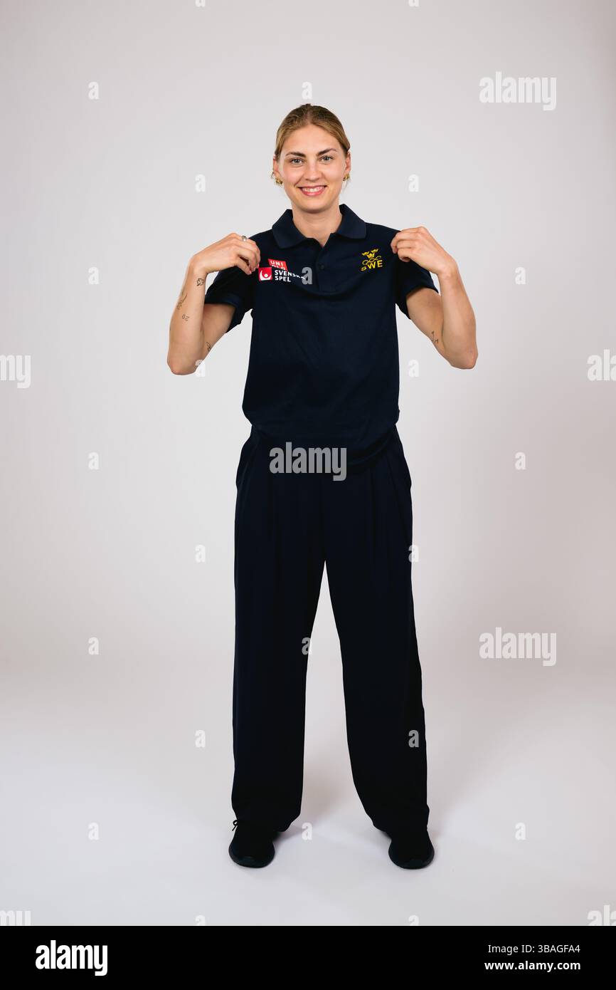 250512 Ice hockey athlete Ida Boman of Sweden poses for a portrait ...