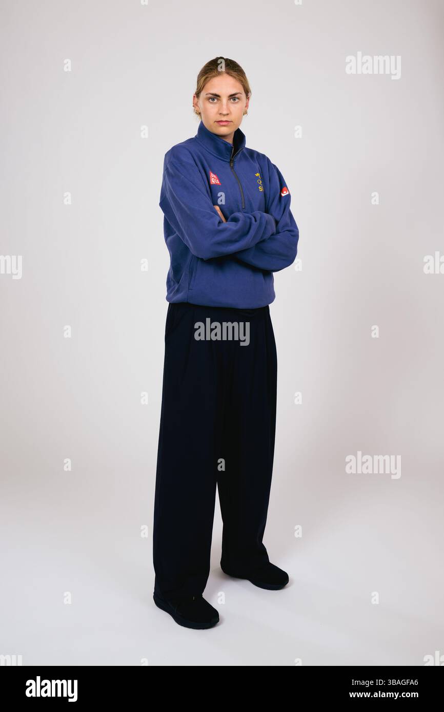 250512 Ice hockey athlete Ida Boman of Sweden poses for a portrait ...