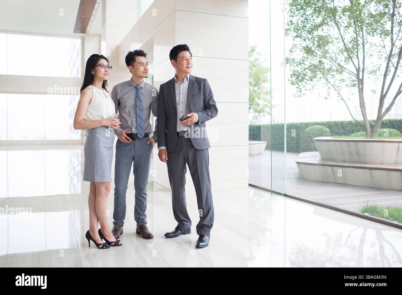 Confident Chinese business people Stock Photo - Alamy
