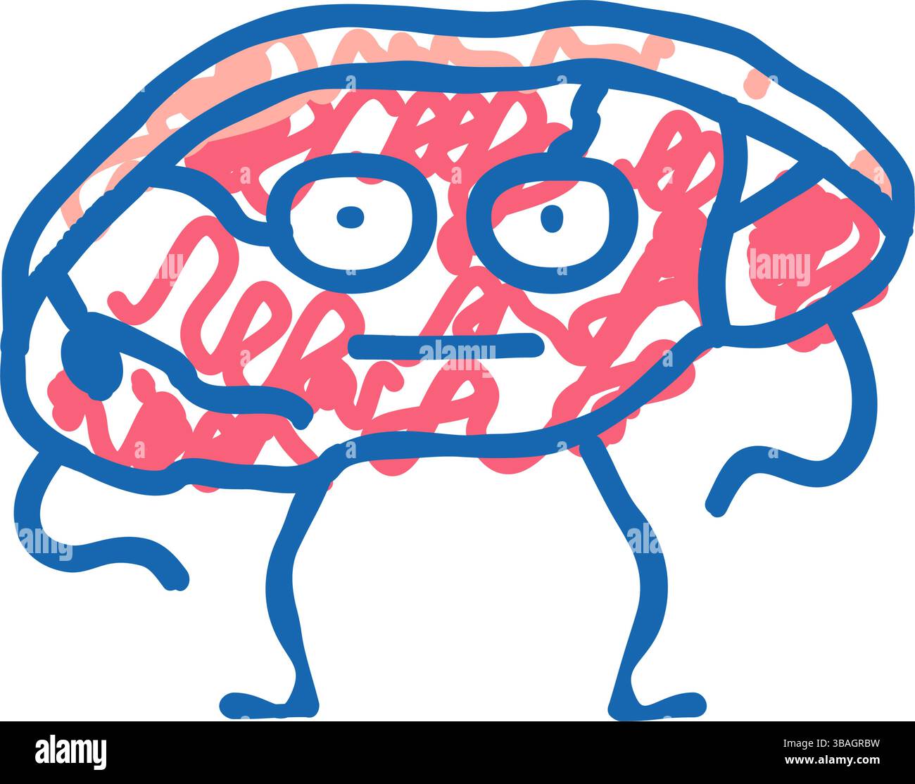 pork meat character icon doodle illustration Stock Vector Image & Art ...