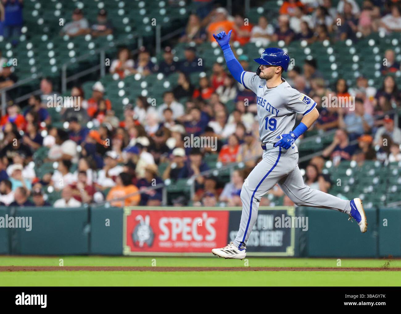 HOUSTON, TX - MAY 12: Kansas City Royals second baseman Michael Massey ...