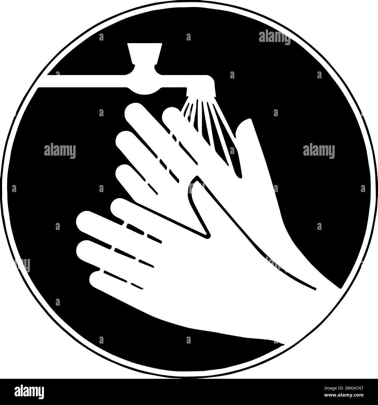 Vector handwash icon for hygiene and sanitation Stock Vector Image ...