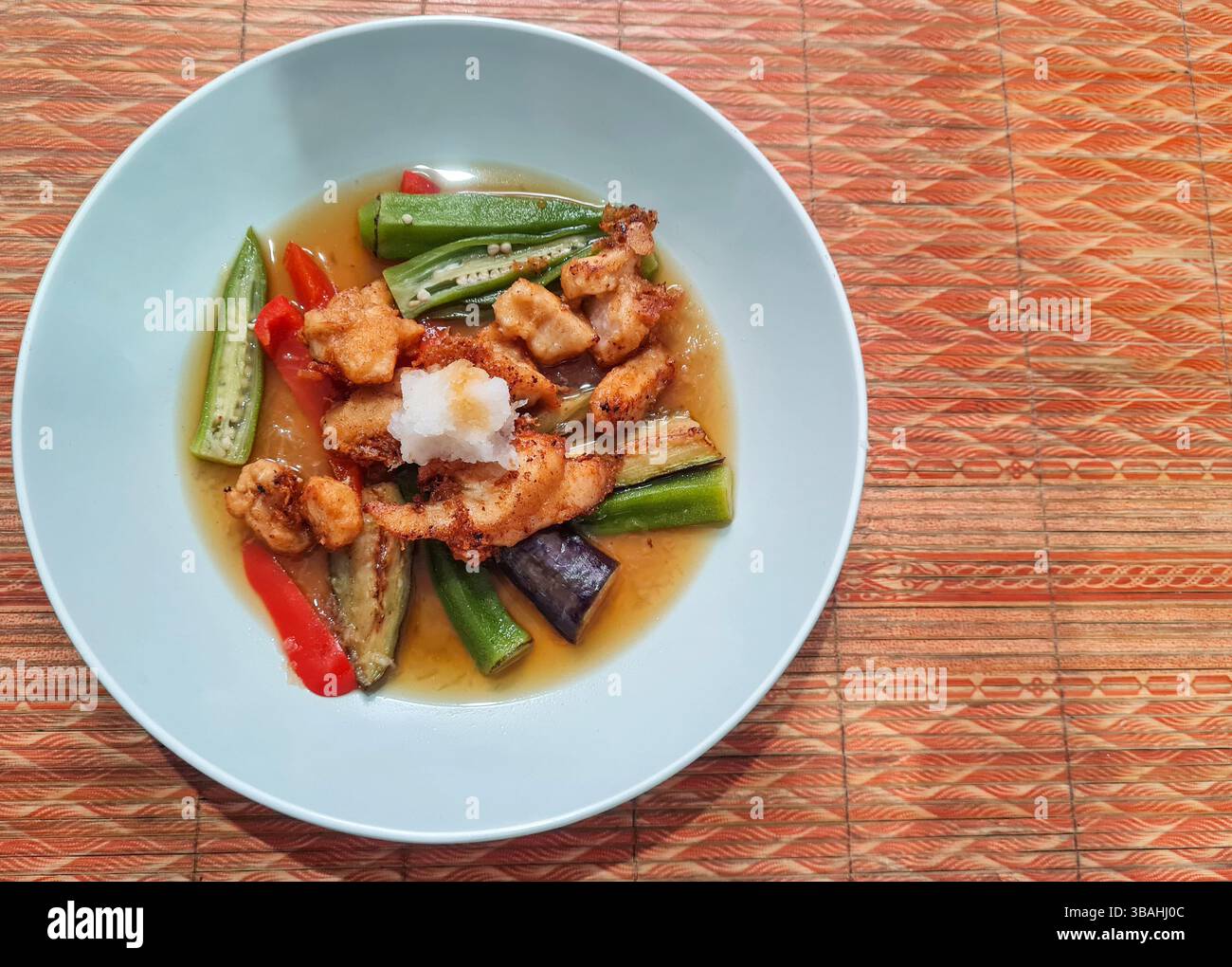 Japanese Miso Fried Chicken Karaage Stock Photo - Alamy