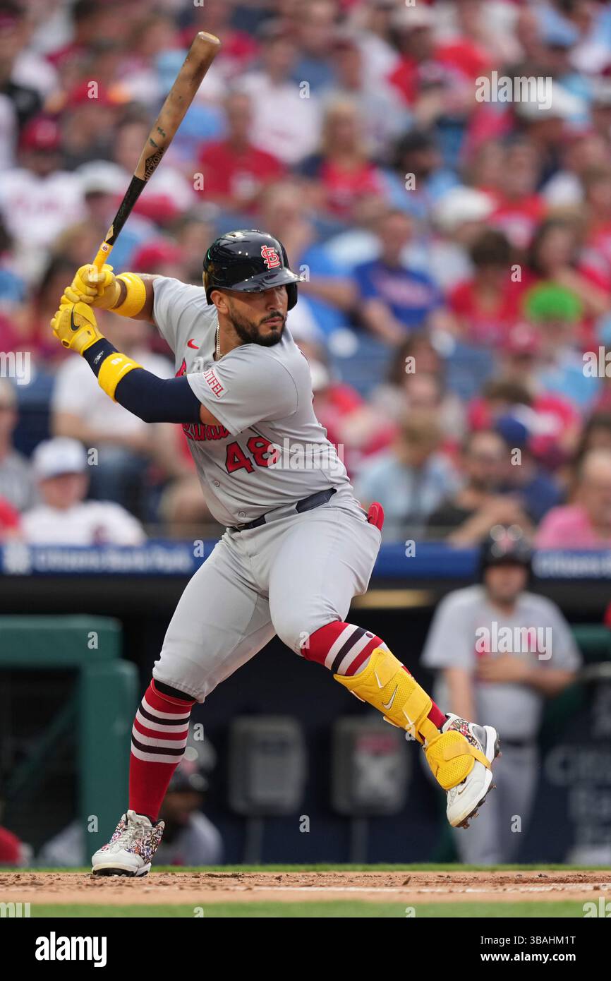 St. Louis Cardinals' Iván Herrera plays during a baseball game Monday ...