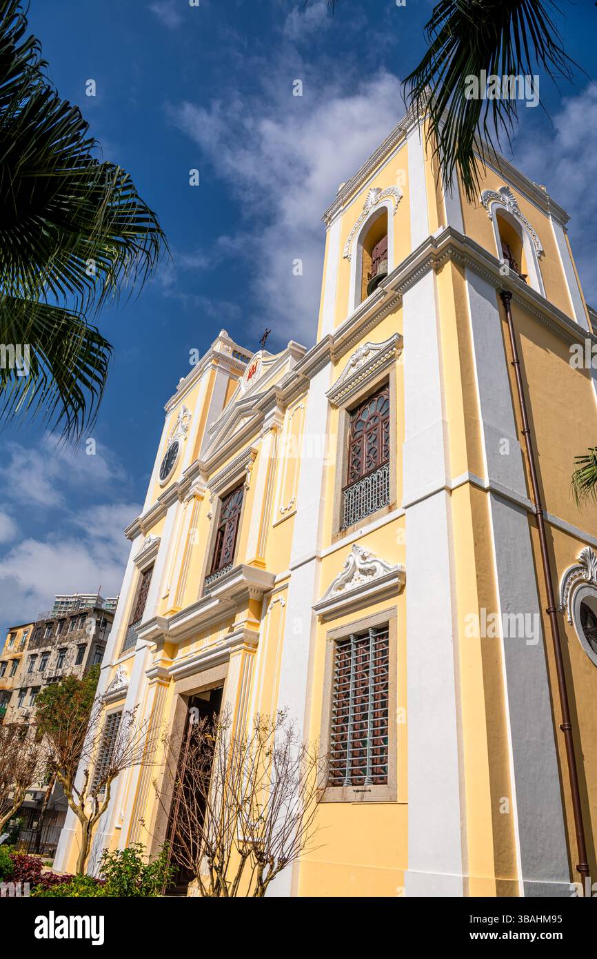 Igreja do Sao Lorenzo (St Lawrence Church) in Macau, one of the many ...