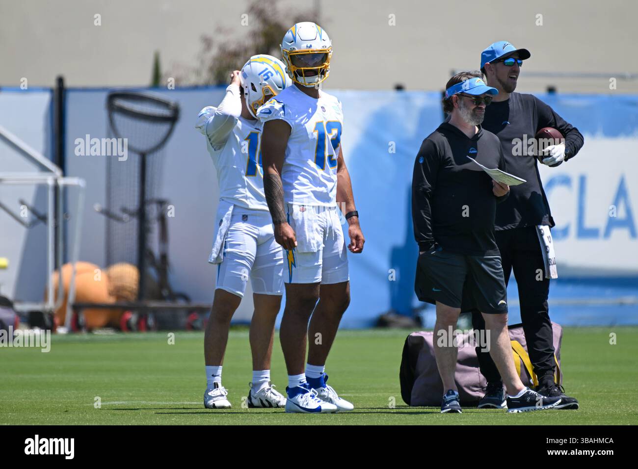 Los Angeles Chargers quarterback DJ Uiagalelei (13) during Los Angeles ...