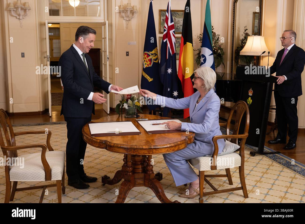 Canberra, Australia. 13th May, 2025. Australian Health Minister Mark ...