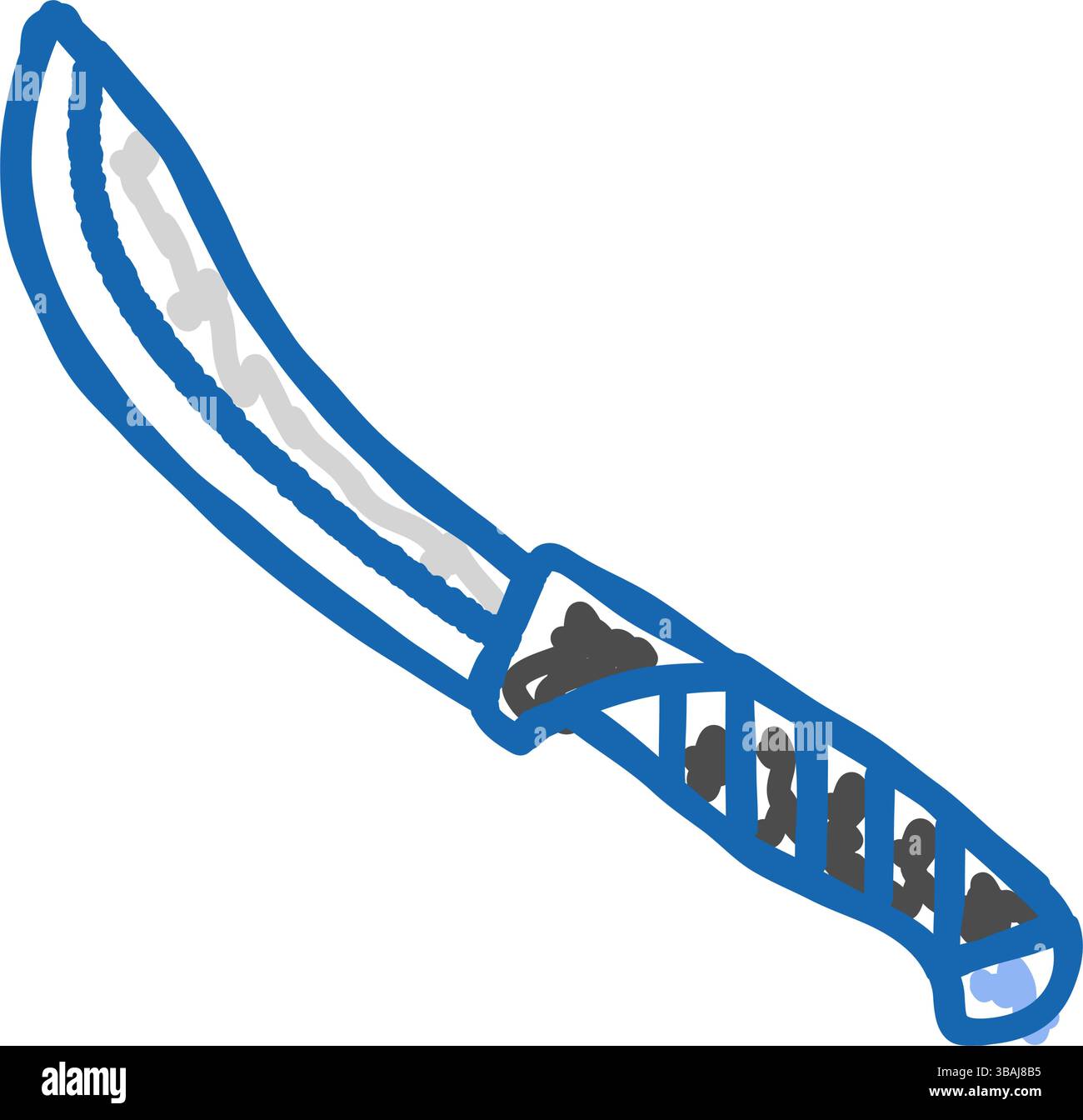 knife butcher icon doodle illustration Stock Vector Image & Art - Alamy