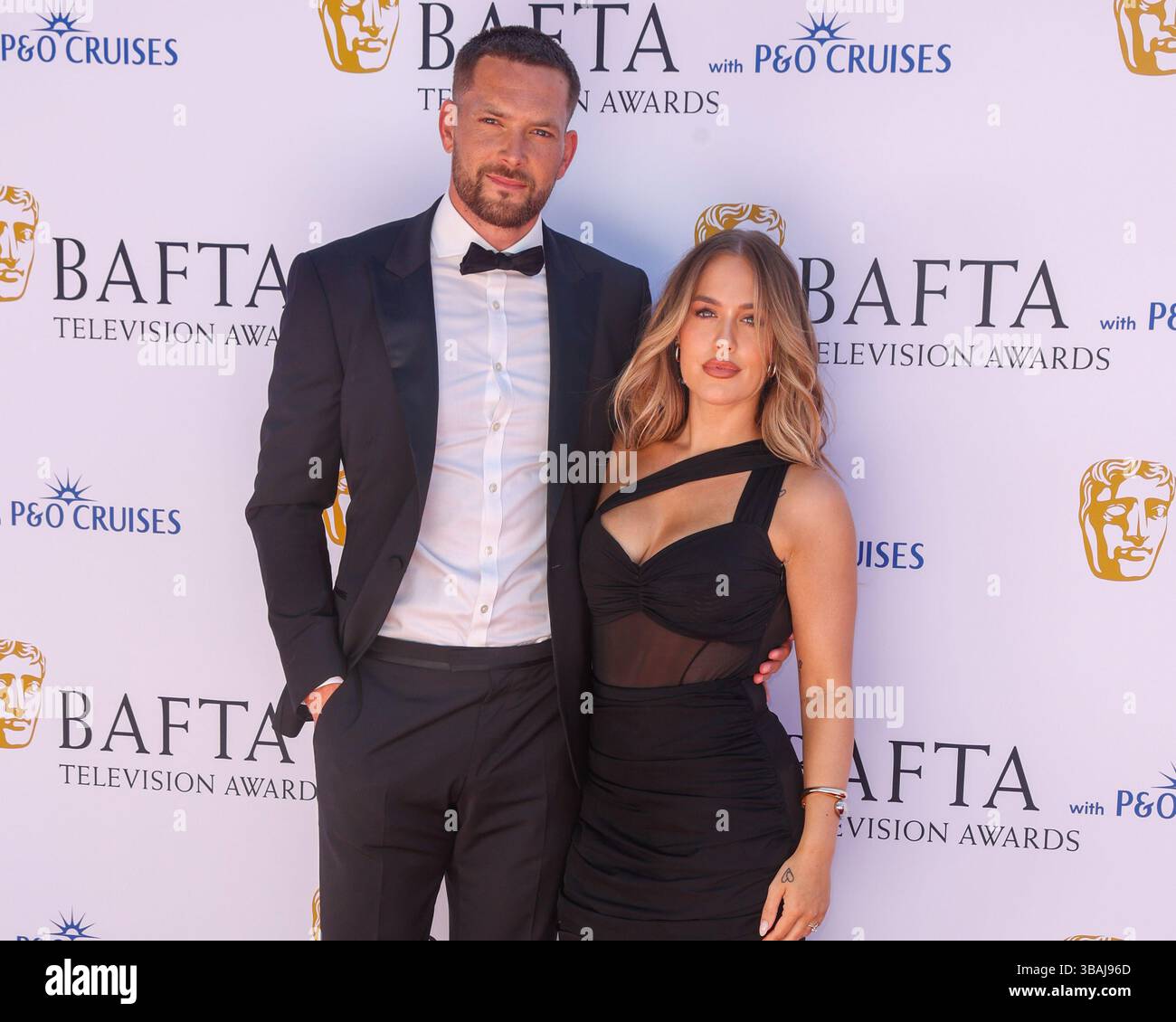 London, UK. 11th May, 2025. Lewis Burton and Lottie Tomlinson attend ...