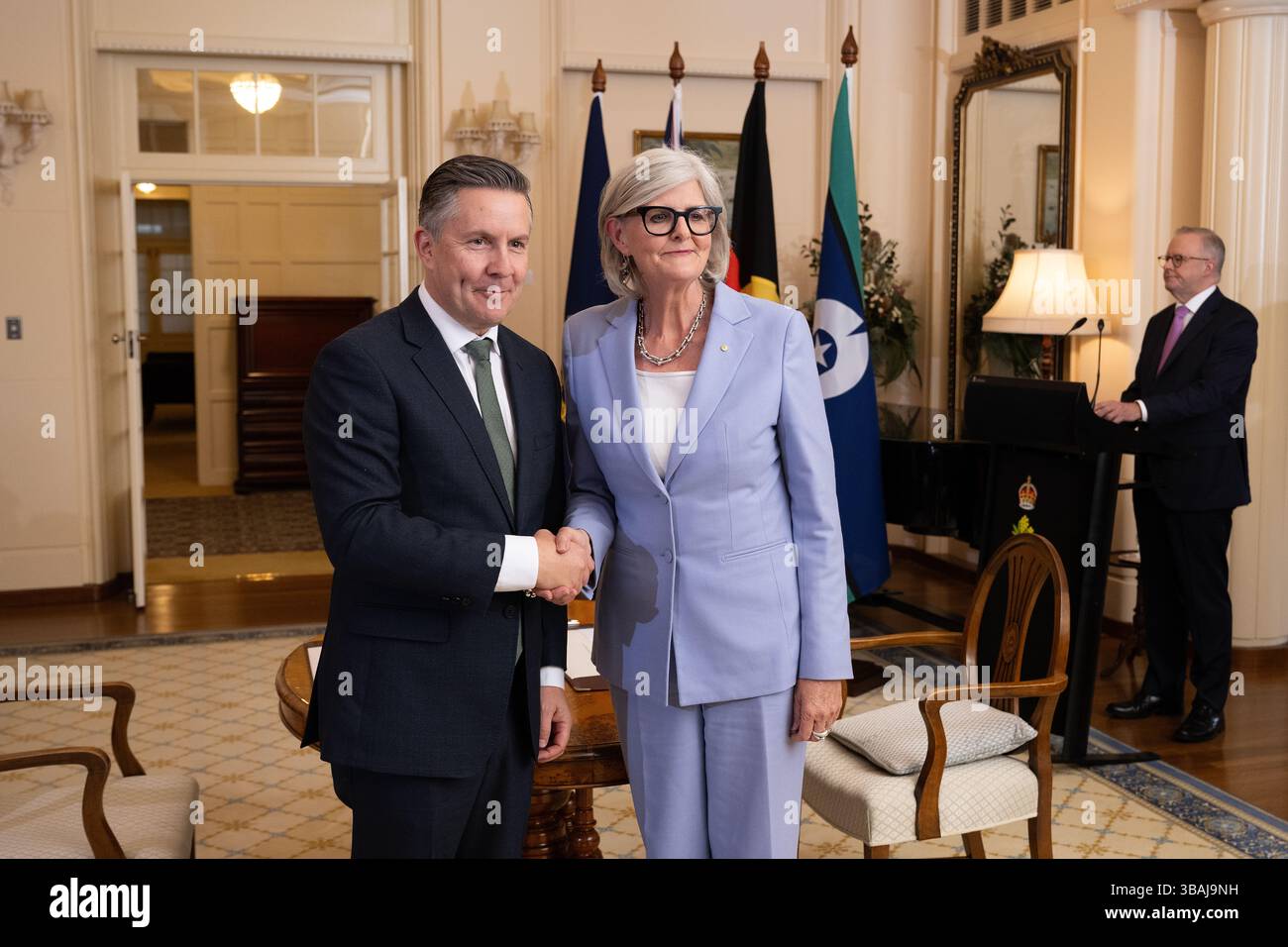 Canberra, Australia. 13th May, 2025. Australian Health Minister Mark ...