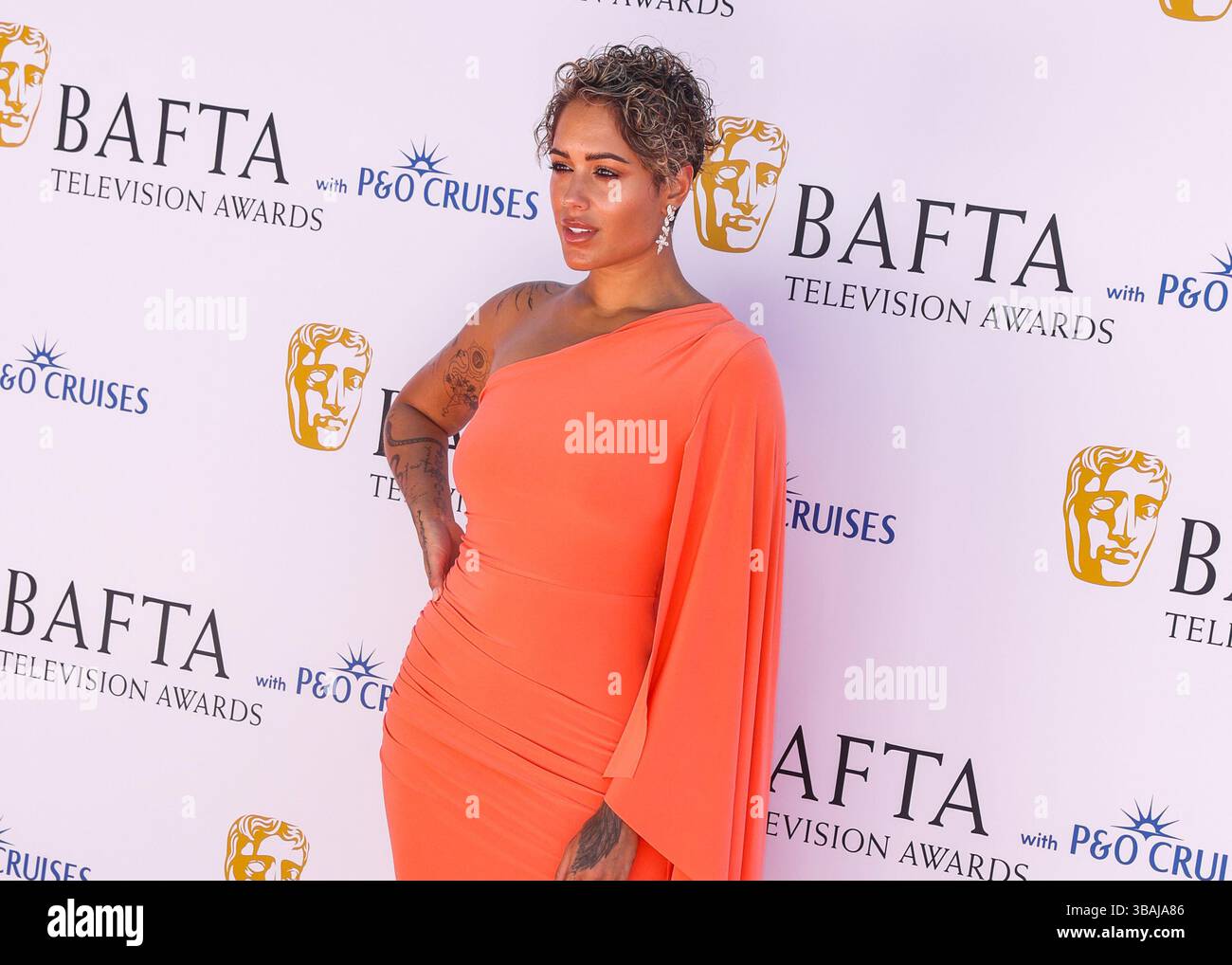London, UK. 11th May, 2025. Malin Andersson attends the BAFTA Television Awards 2025 held at the ...