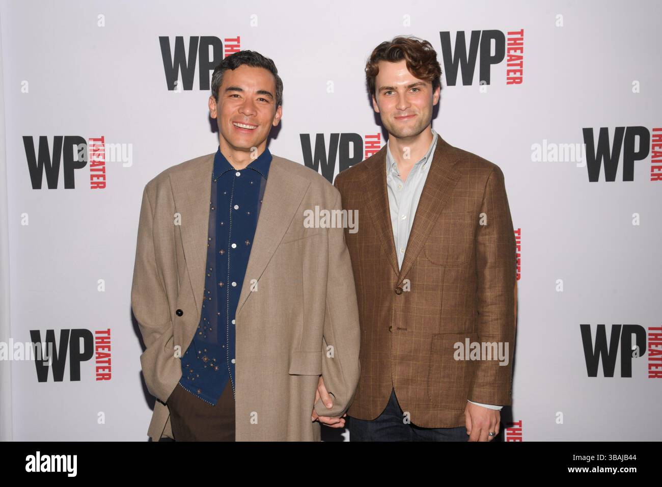 New York, USA. 12th May, 2025. Conrad Ricamora and Peter Wesley Jensen ...