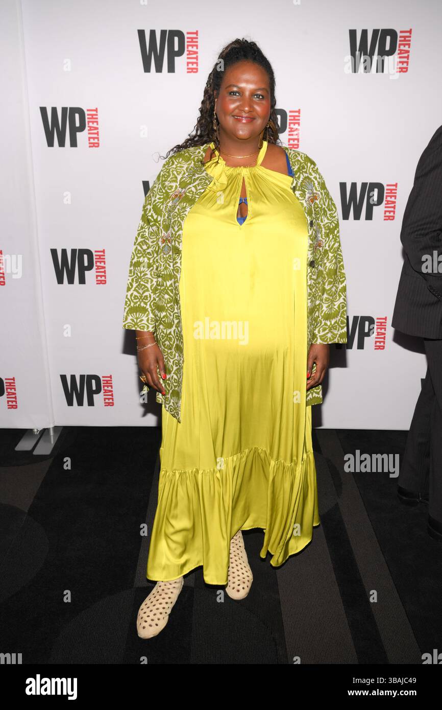 New York, USA. 12th May, 2025. Shariffa Ali attending the WP Theater's ...