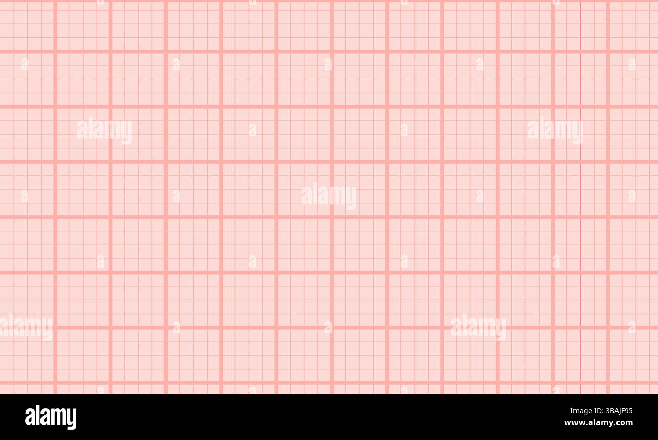 Pink millimeter graph paper, blueprint template Stock Vector Image ...