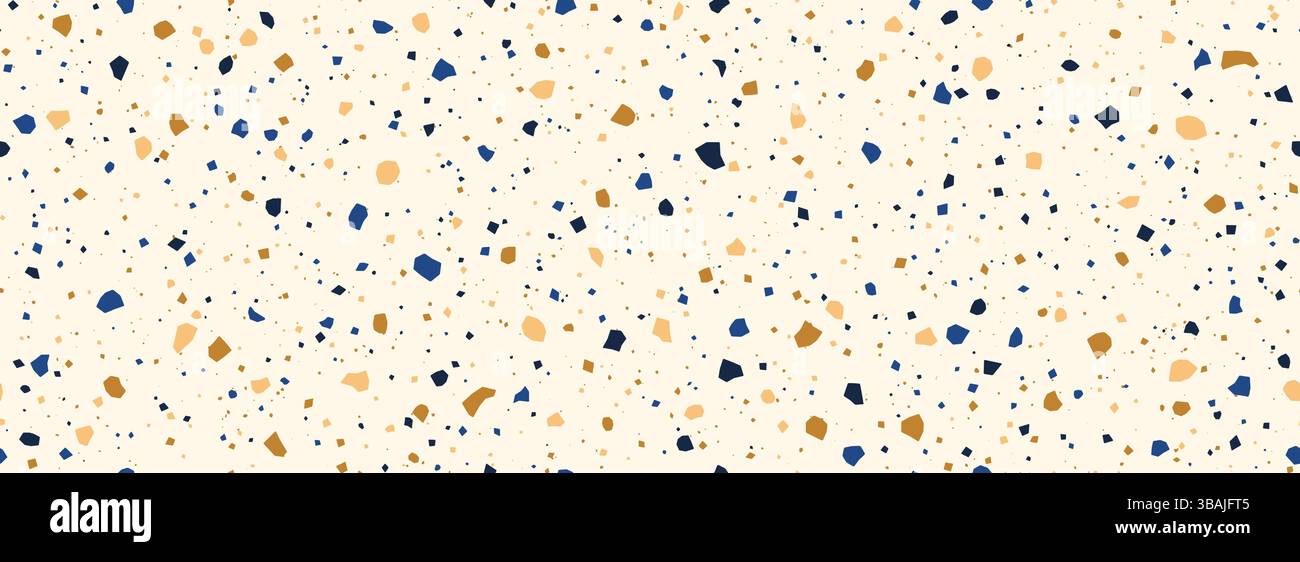 Beige Terrazzo seamless pattern. Repeating granite stone texture. Color ...