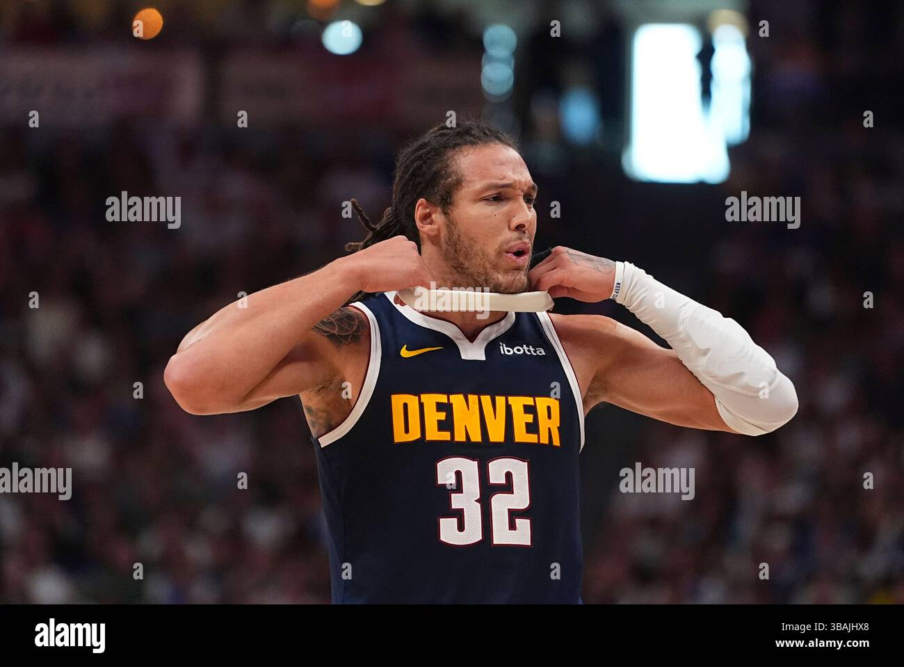 Denver Nuggets forward Aaron Gordon (32) in the second half of Game 4 ...