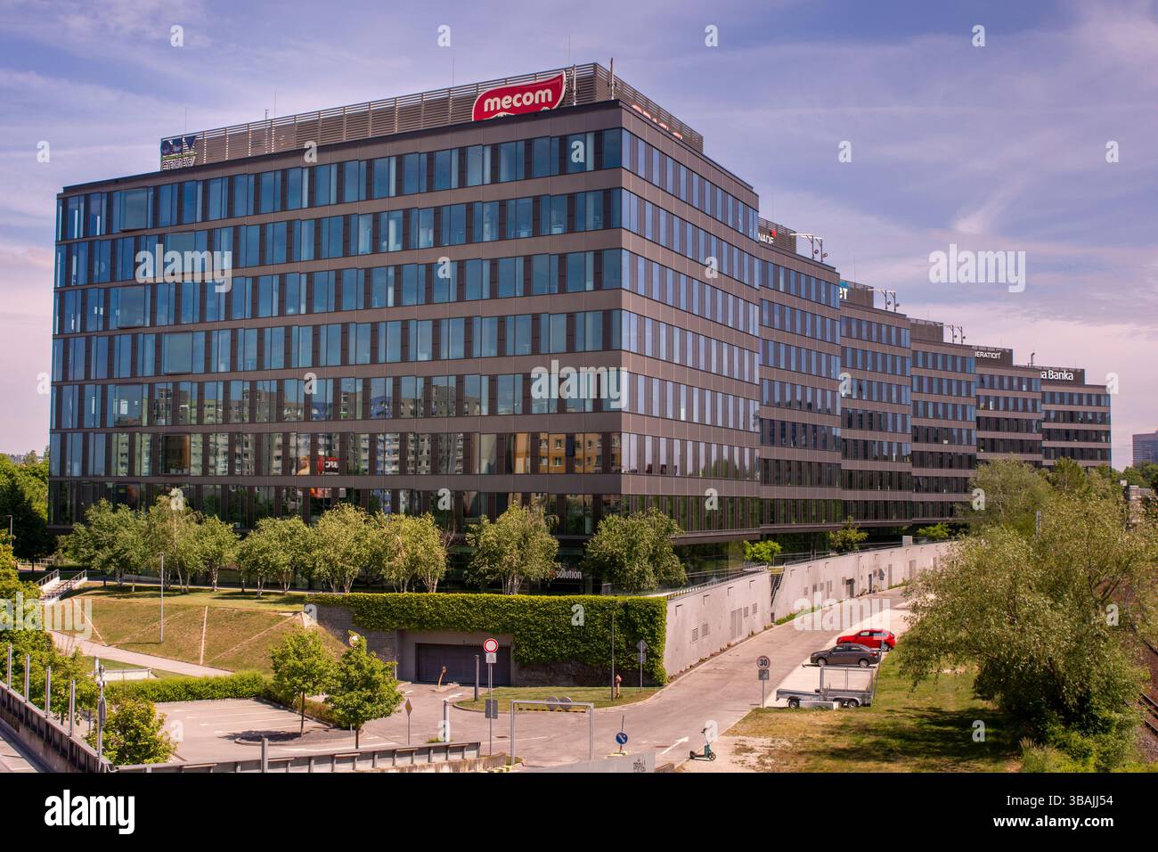 Bratislava, Slovakia - May, 10, 2025 : Digital Park Einsteinova. Modern ...