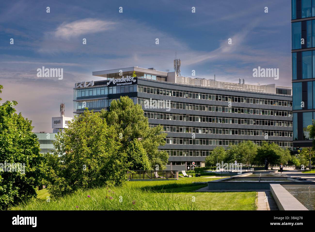 Bratislava, Slovakia - May, 10, 2025 : Digital Park Einsteinova. Modern ...