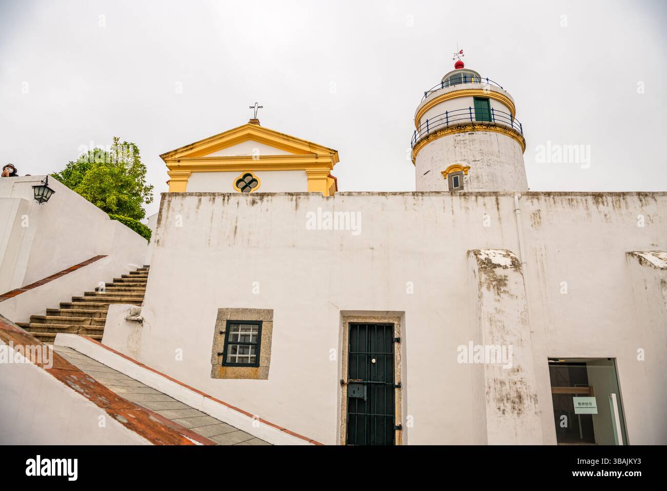 Guia Chapel and lighthouse, Macao Stock Photo - Alamy