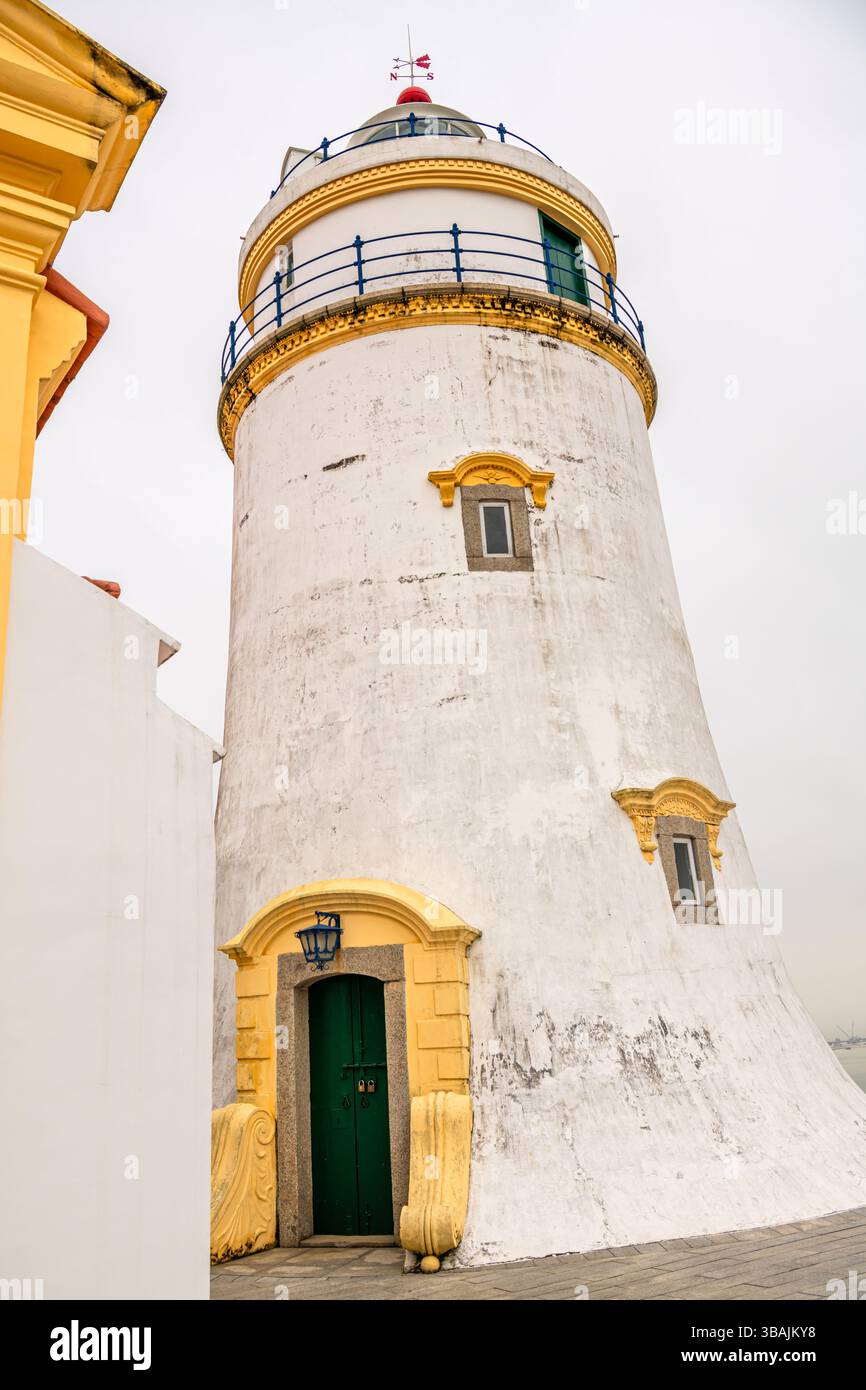 Guia Lighthouse, Fortress and Chapel, Macau Stock Photo - Alamy