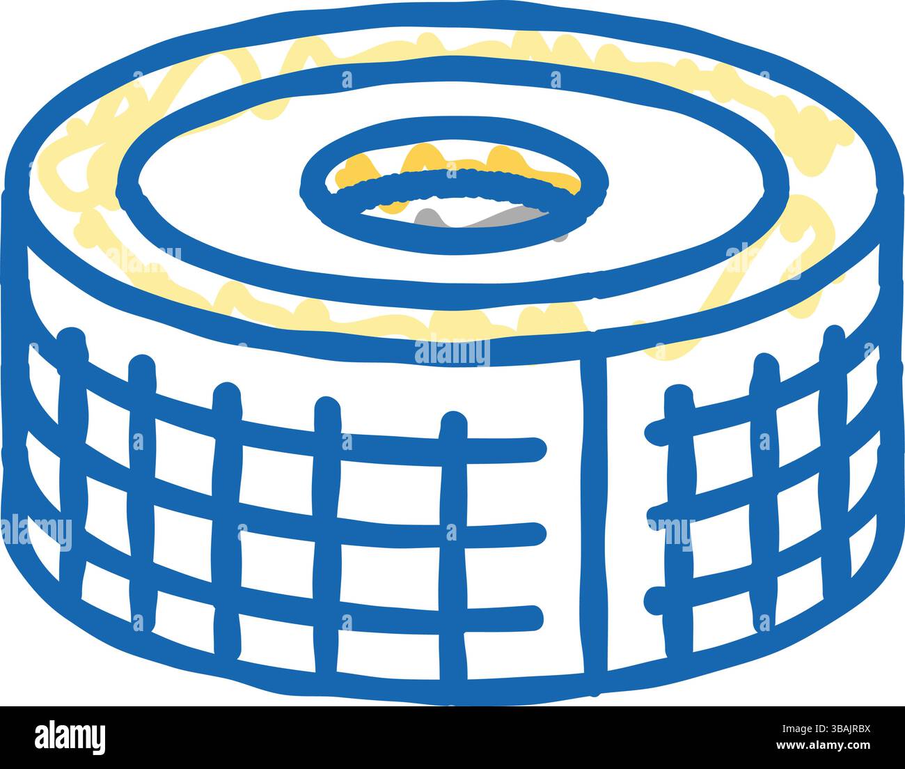 Red adhesive tape cross Stock Vector Images - Alamy