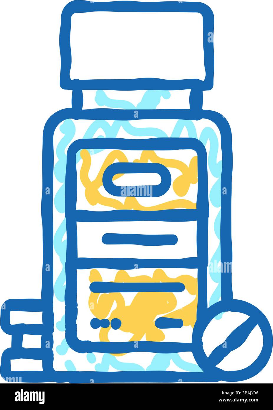 First aid kit doodle Cut Out Stock Images & Pictures - Alamy