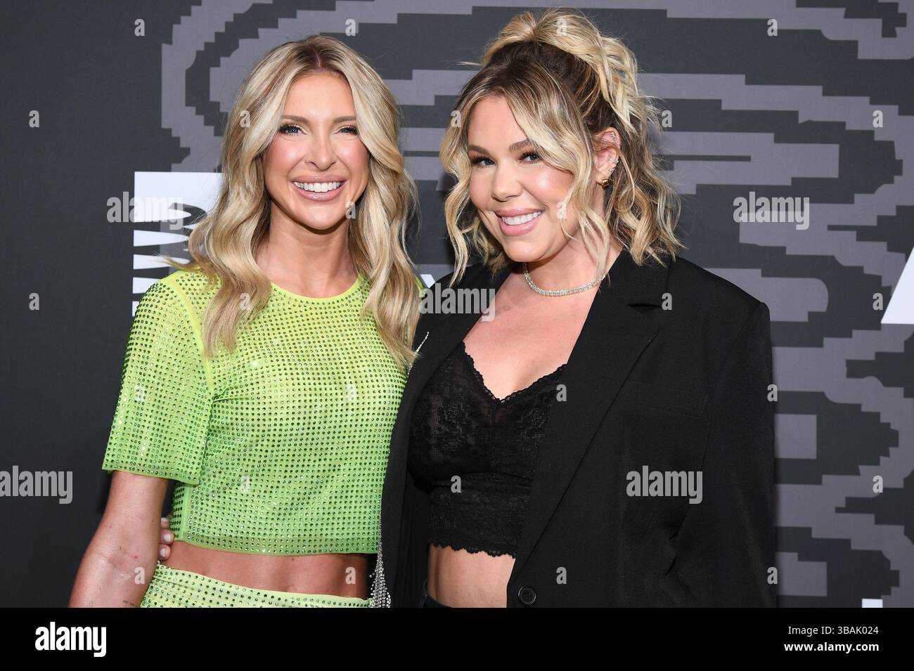 New York, USA. 12th May, 2025. (L-R) Lindsie Chrisley and Kailyn Lowry ...