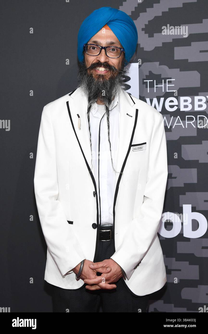 New York, USA. 12th May, 2025. Vishavjit Singh attends the 29th Annual ...