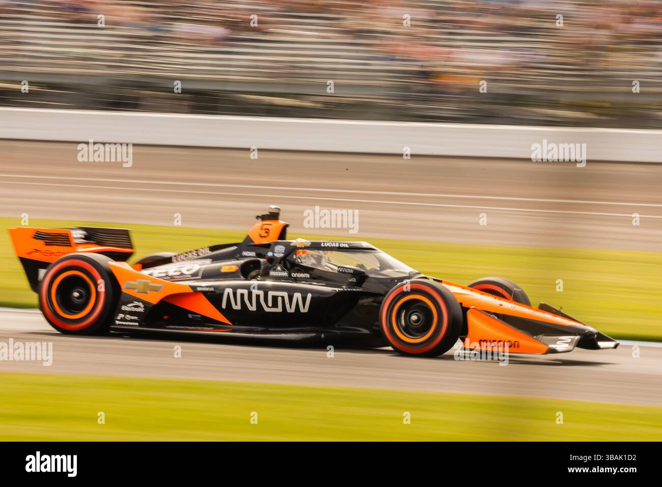 Indianapolis, United States. 10th May, 2025. Pato O'Ward of Mexico (5 ...