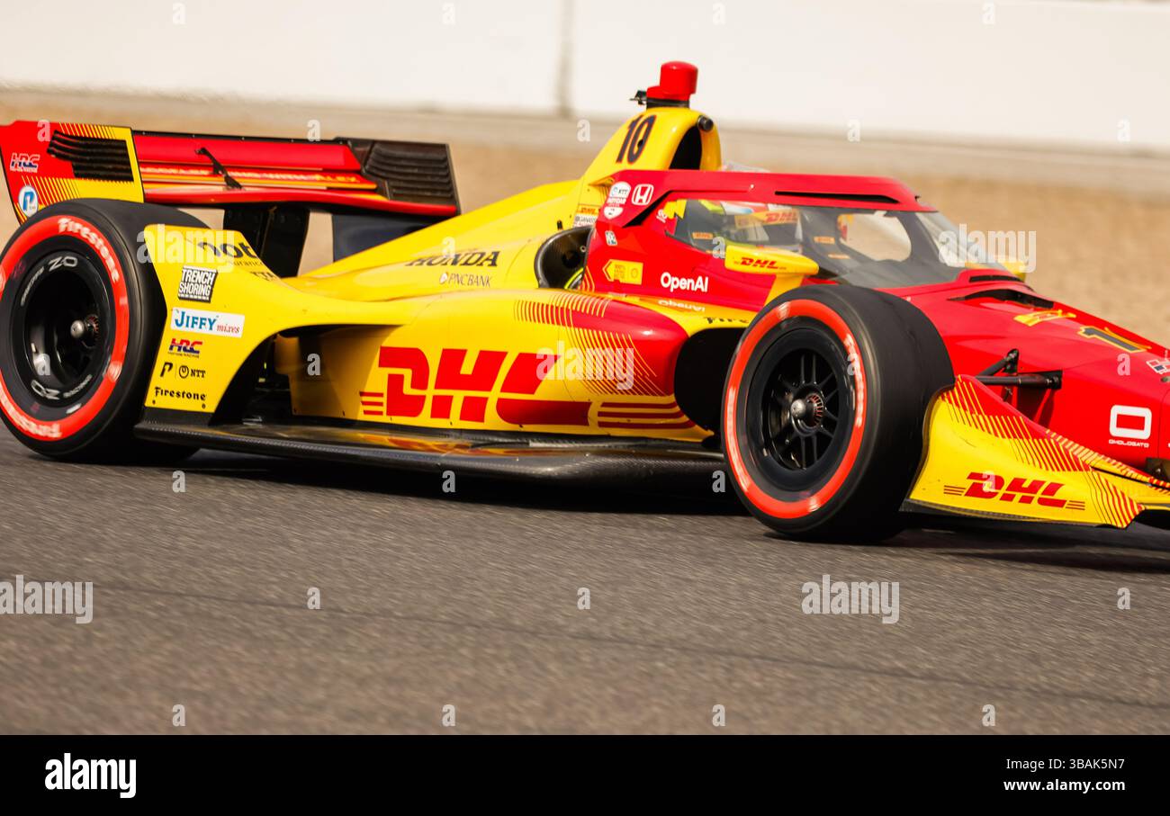 Indianapolis, United States. 10th May, 2025. Alex Palou, driver of the ...