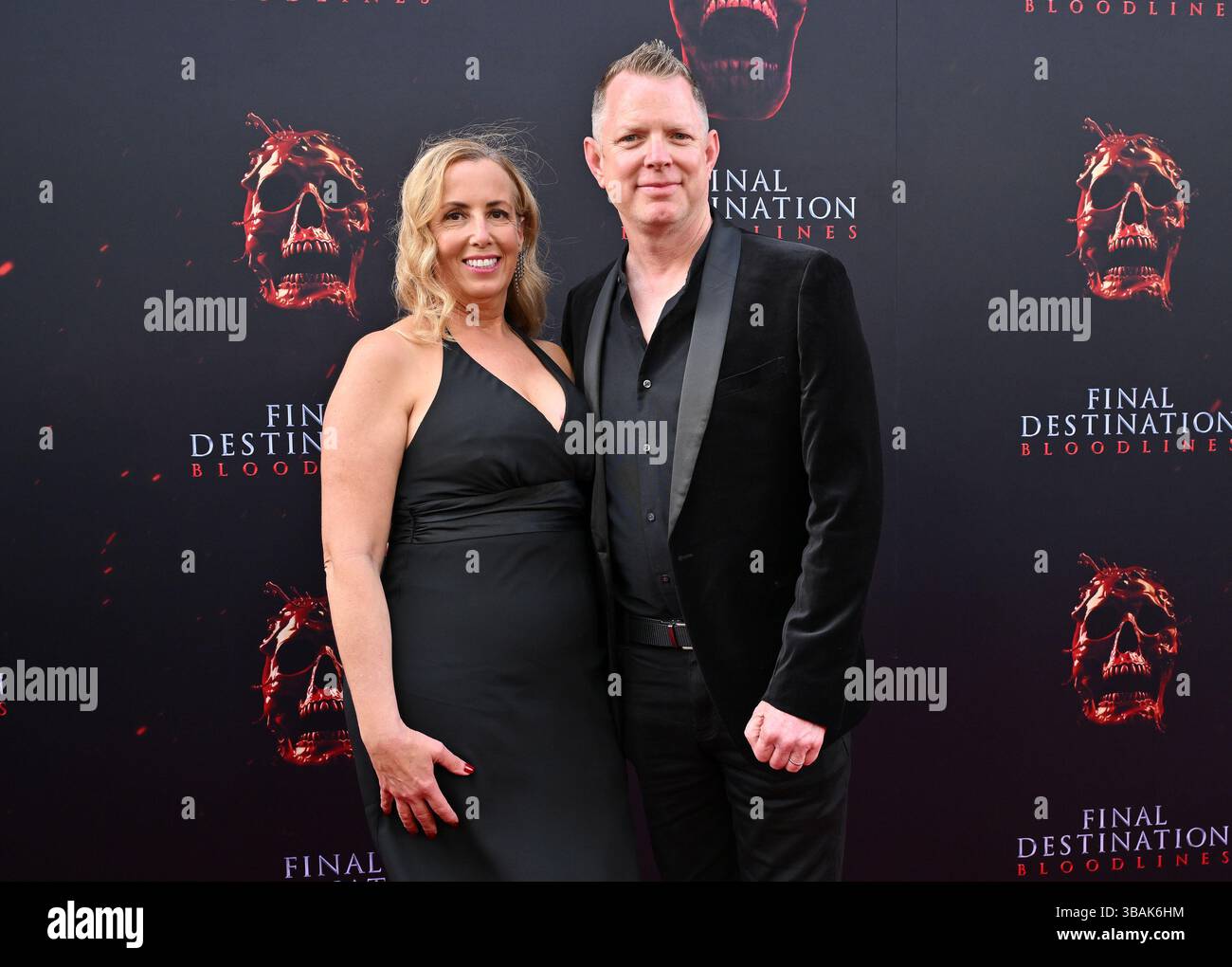 Tim Wynn and Heidi Wynn arriving to ‘Final Destination Bloodlines’ Los Angeles Premiere at the ...