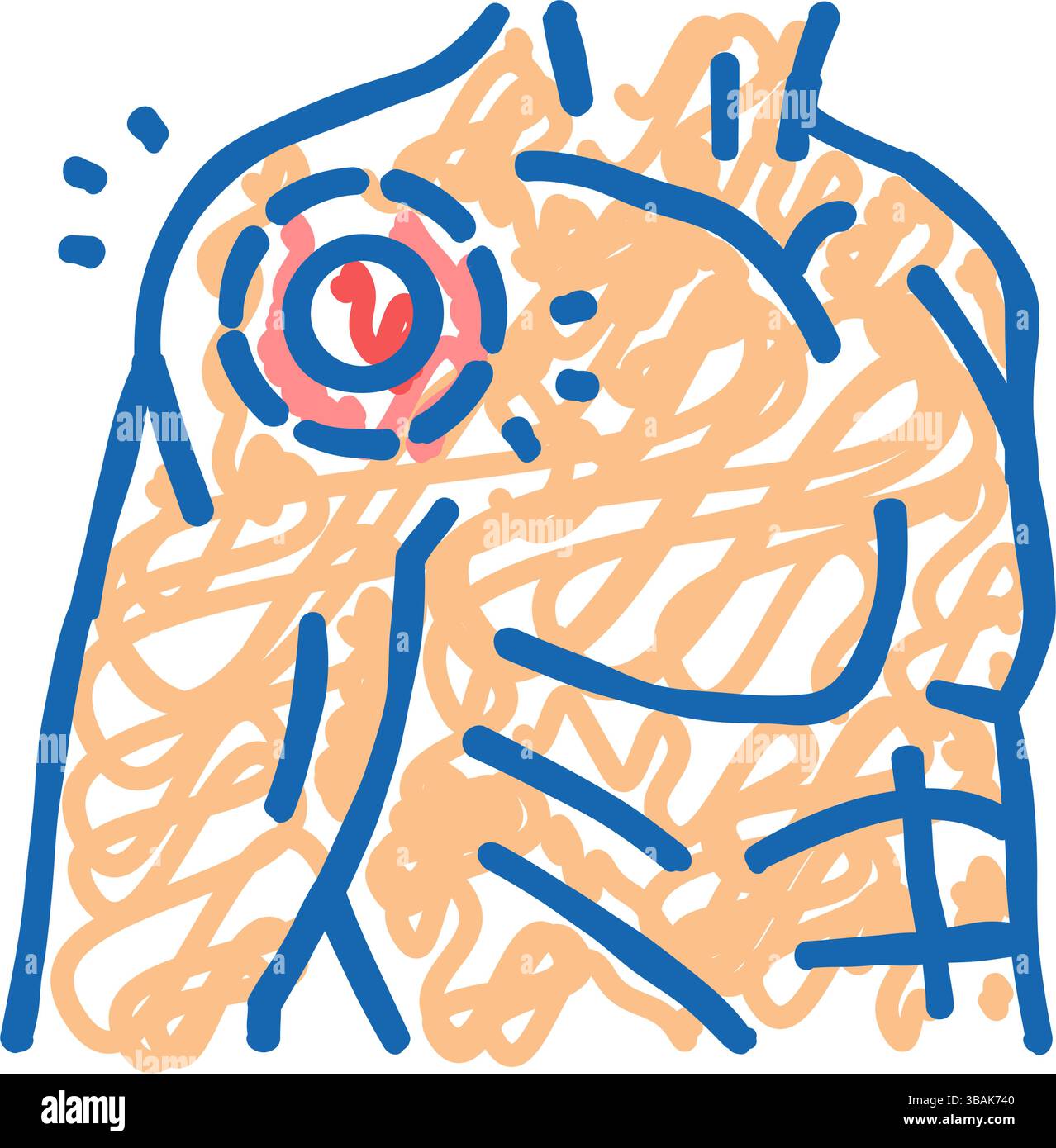 Shoulder medicine body chronic Stock Vector Images - Alamy