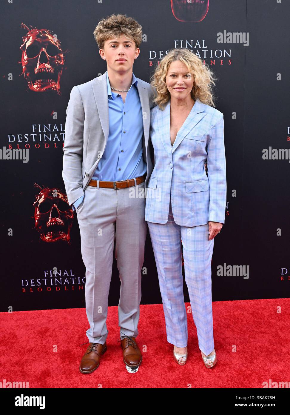 Hollywood, USA. 12th May, 2025. Amanda Detmer and son Jake Crickellas ...
