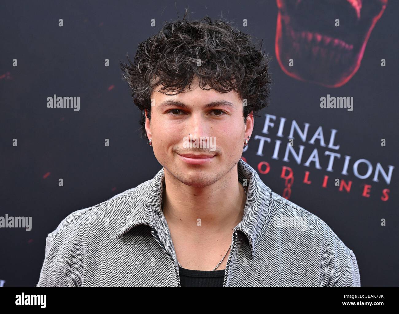 Hollywood, USA. 12th May, 2025. Sean Schutt arriving to ‘Final Destination Bloodlines' Los ...