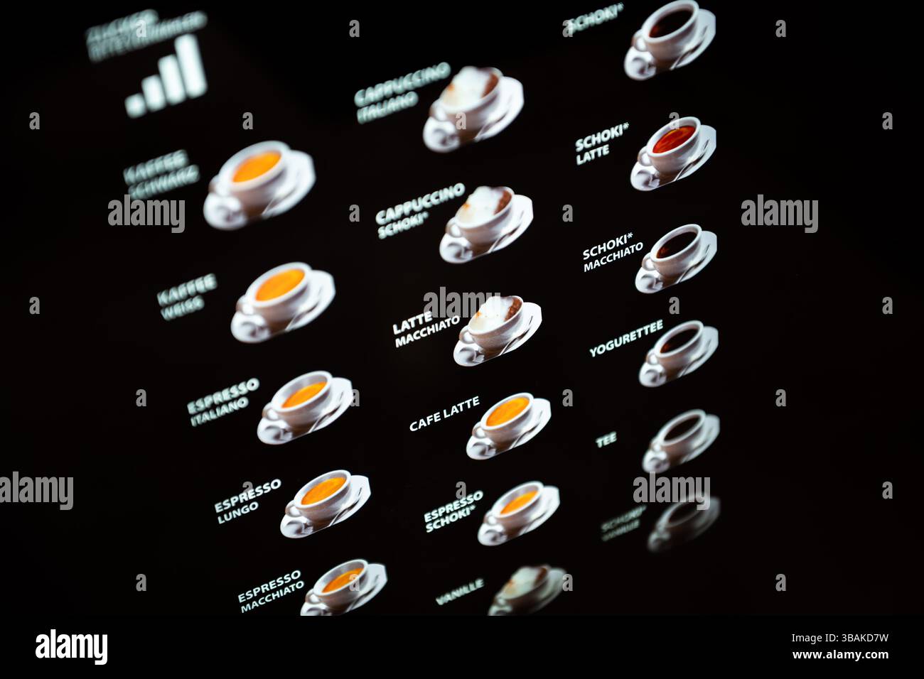 Sinsheim, Germany. 12th May, 2025. A number of different hot drinks can ...